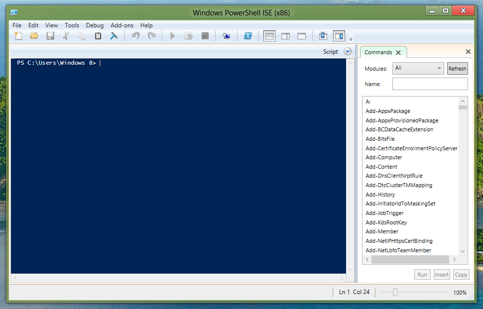  Windows PowerShell ISE x86 Software Screenshots